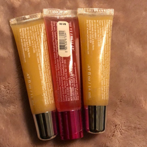 Bath & Body Works | Makeup | Bath Body Works Lip Gloss 3 | Poshmark
